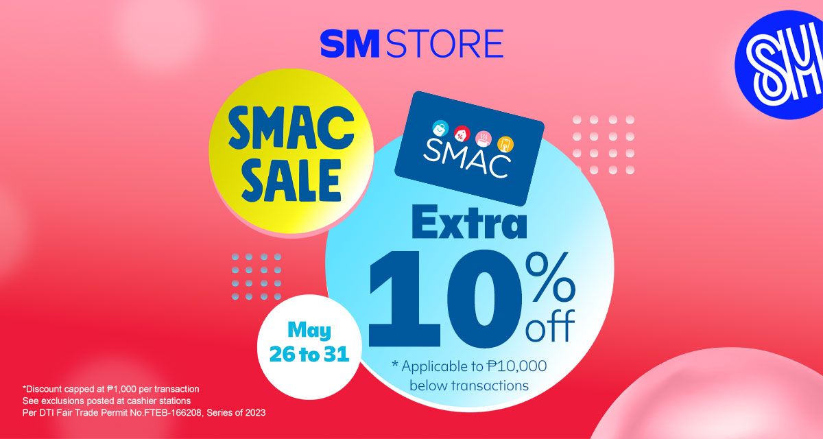 SMAC Sale - SM Store