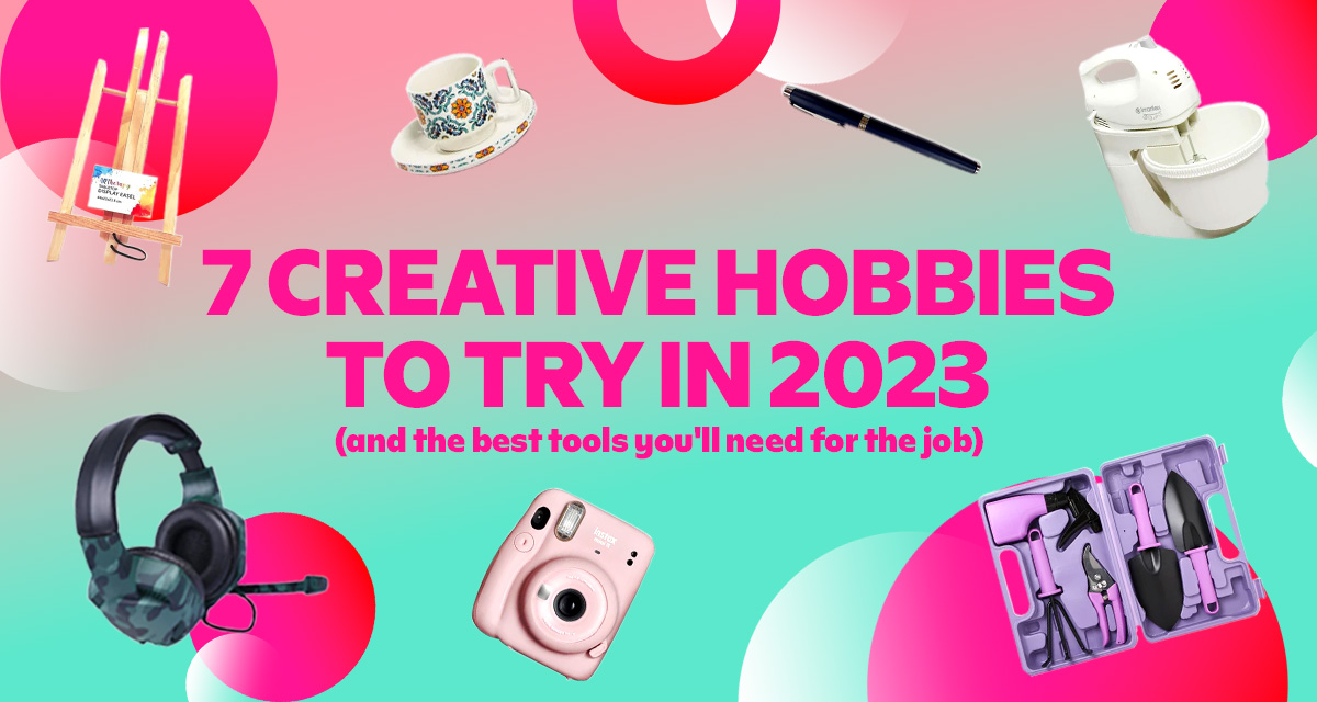 7 Creative hobbies to try in 2023 - SM Store