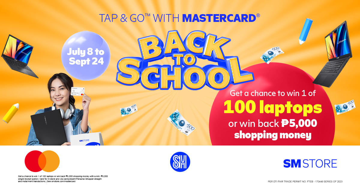 Back to School with Mastercard - SM Store