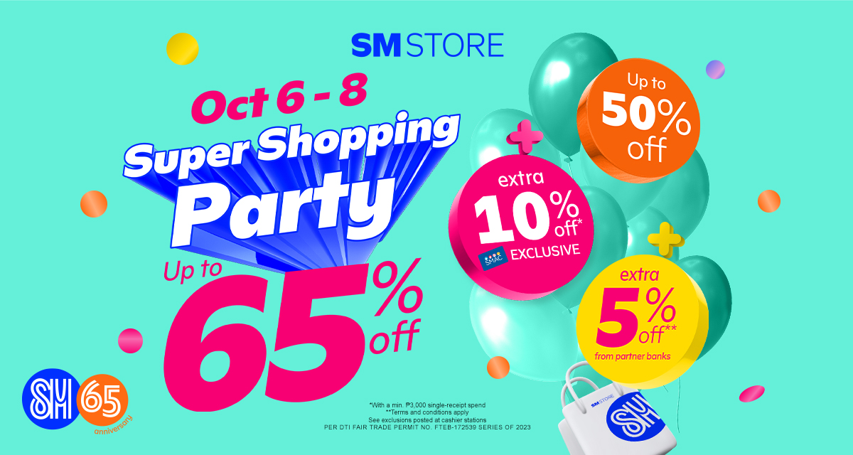 Super Shopping Party – SM Store Super Month