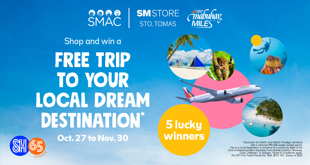 SMAC Shop and Win – SM Store Sto. Tomas