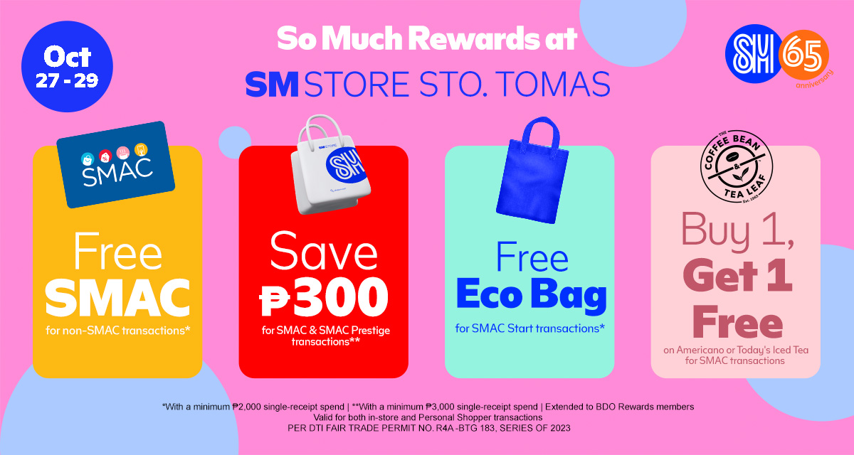 So Much Rewards – SM Store Santo Tomas