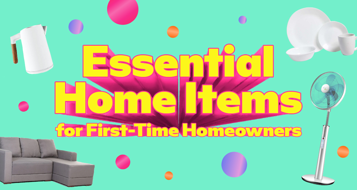 Essential Home Items for First-Time Homeowners - SM Store