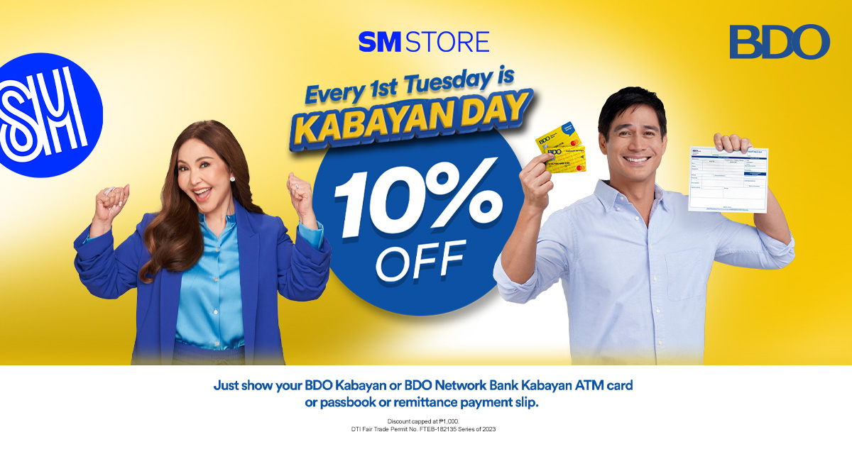BDO Kabayan Day – SM Store BDO Kabayan Day – SM Store