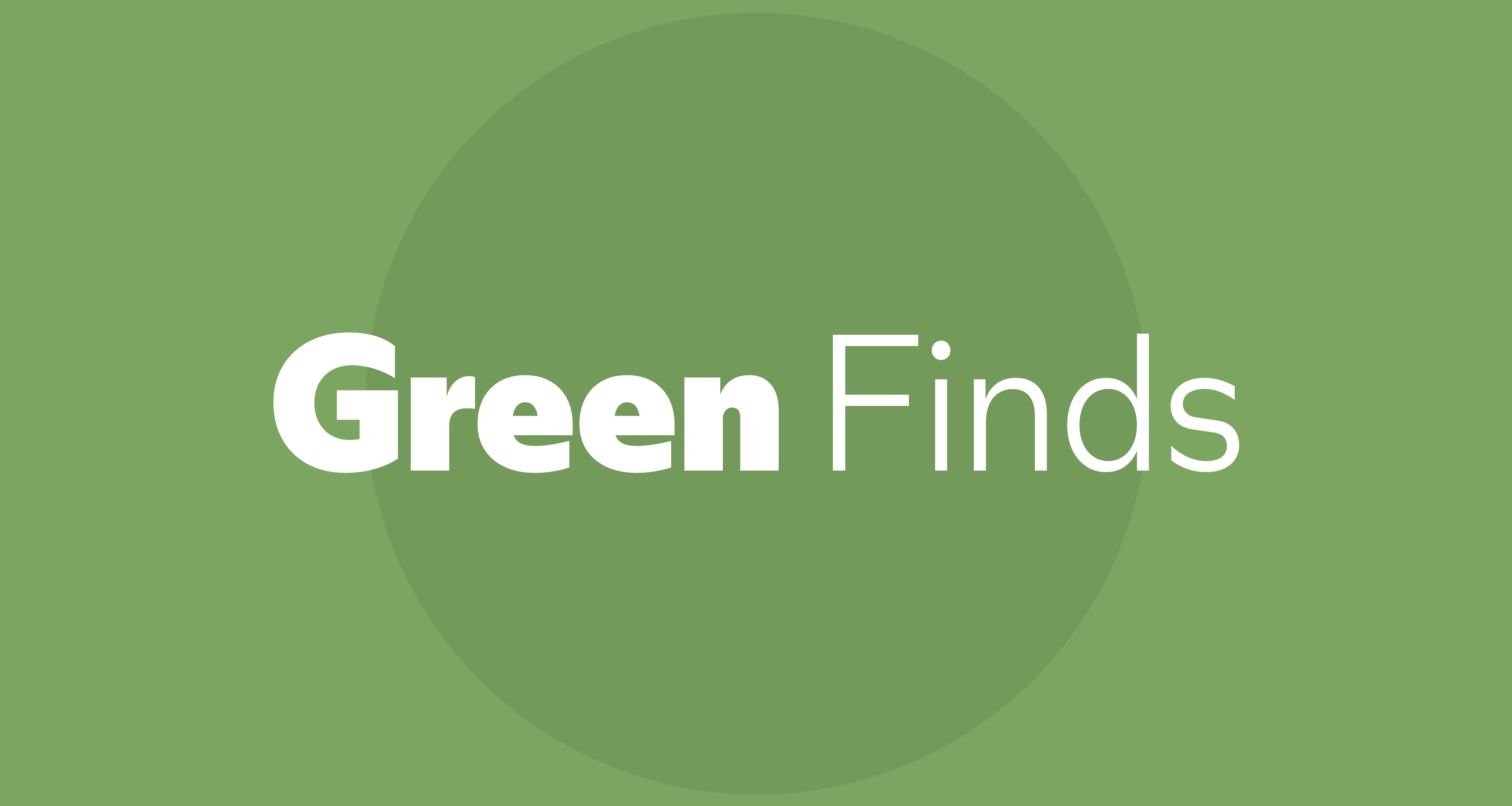 Greening Your Home with Green Finds - SM Store
