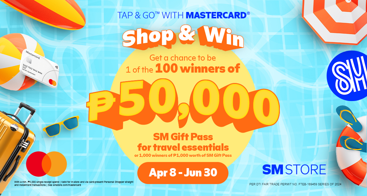 Shop and Win with Mastercard – SM Store