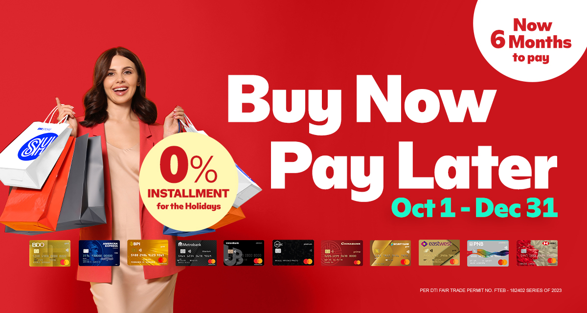 Buy Now Pay Later - SM Store