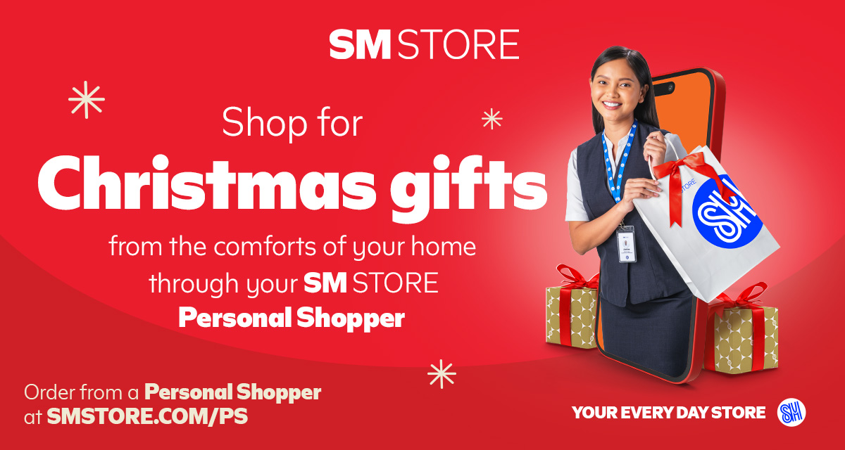 Shop For Christmas Gifts with Personal Shopper - SM Store