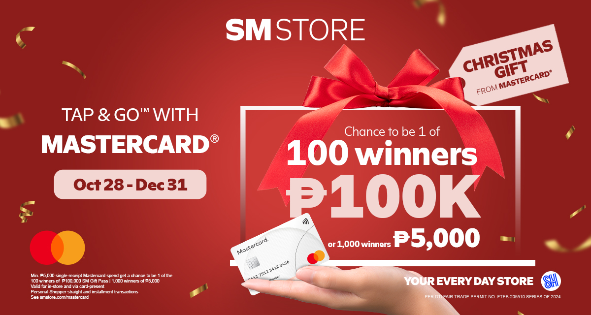 Christmas Gift from Mastercard – SM Store