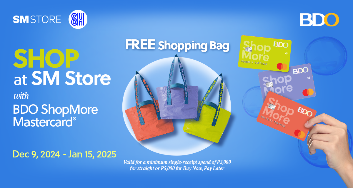Shop with BDO ShopMore Mastercard – SM Store - SM Store