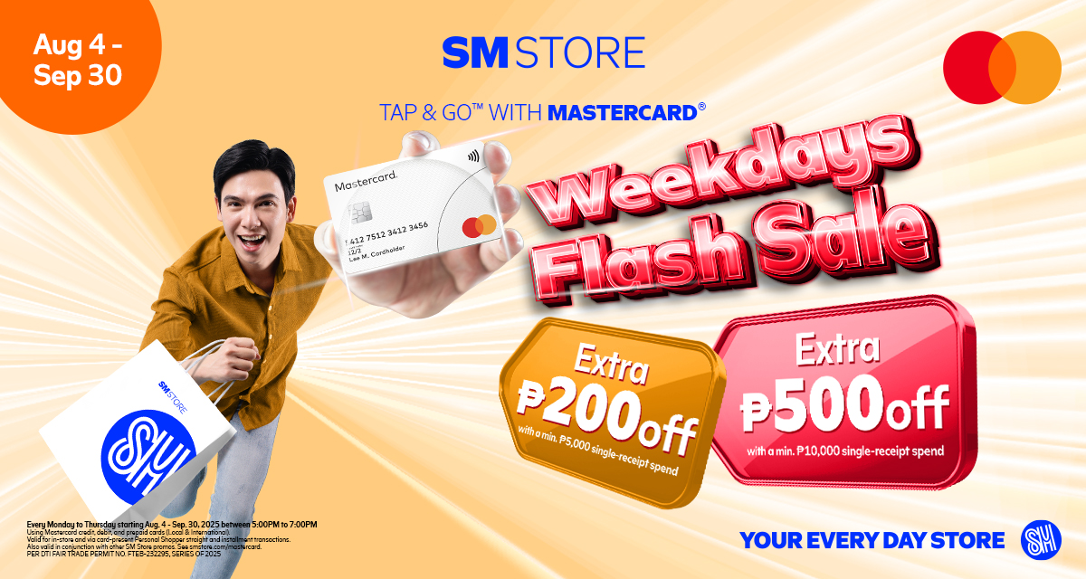 Shop & Win with Mastercard – SM Store