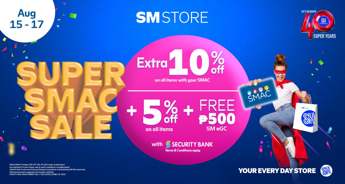 Super SMAC Sale - SM Store