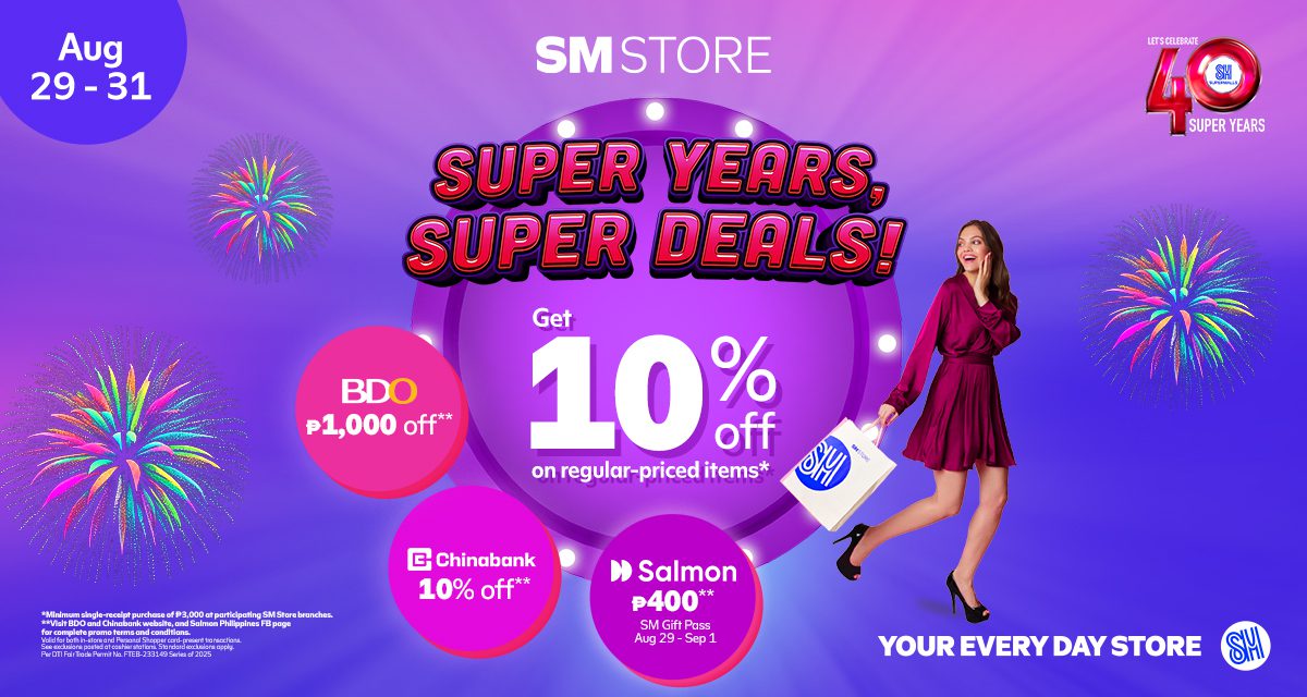 SM Store Suitcase Promo - SM Store