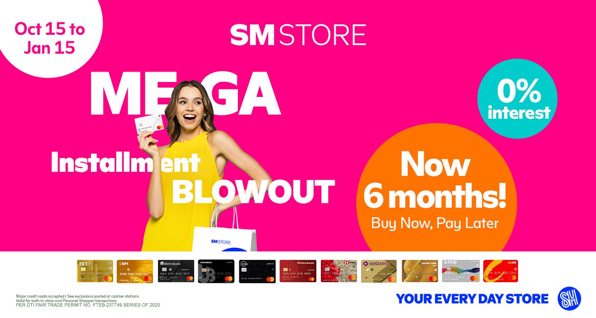 Mega Installment Blowout - SM Store