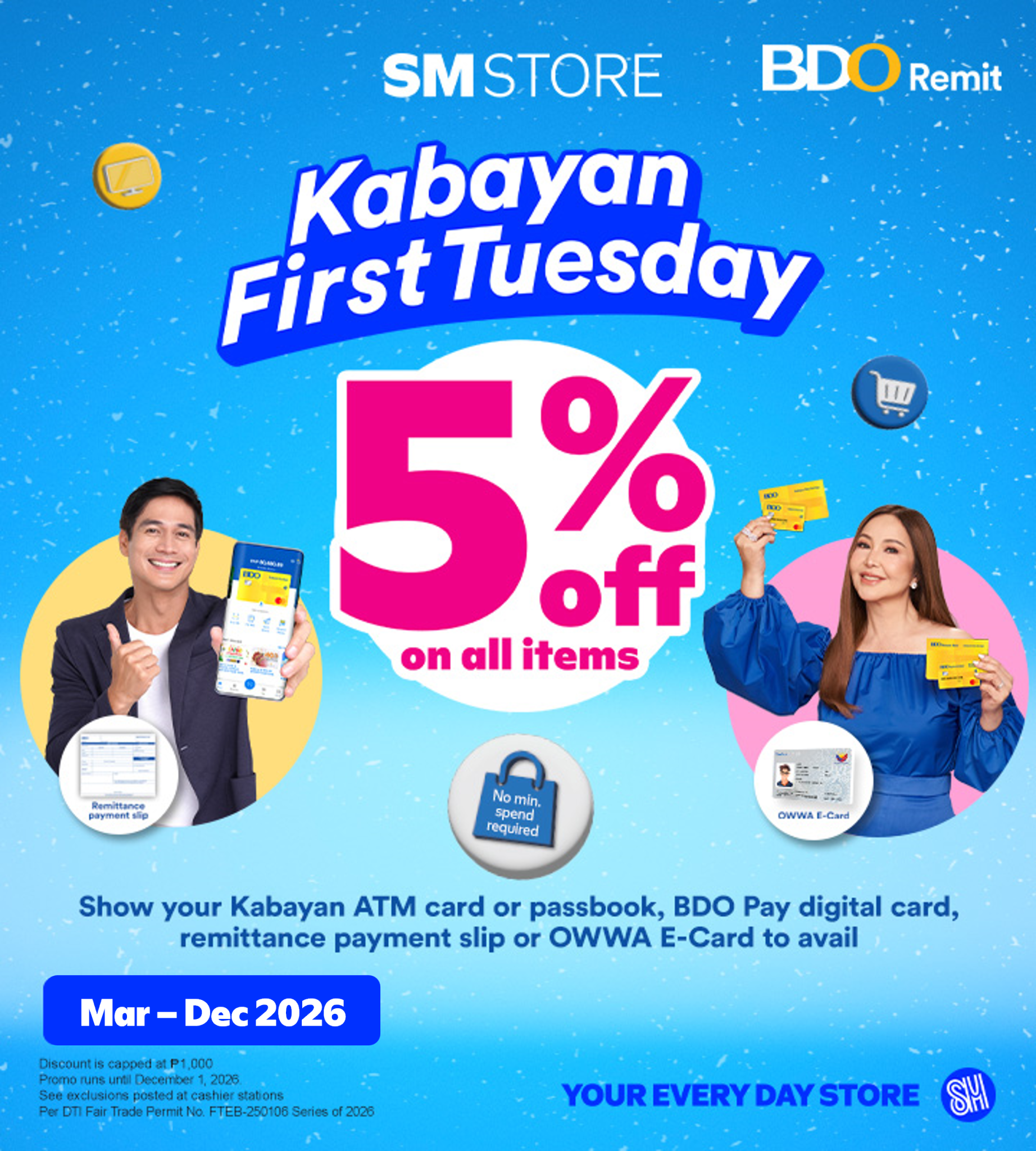 Bdo Kabayan First Tuesday Sm Store